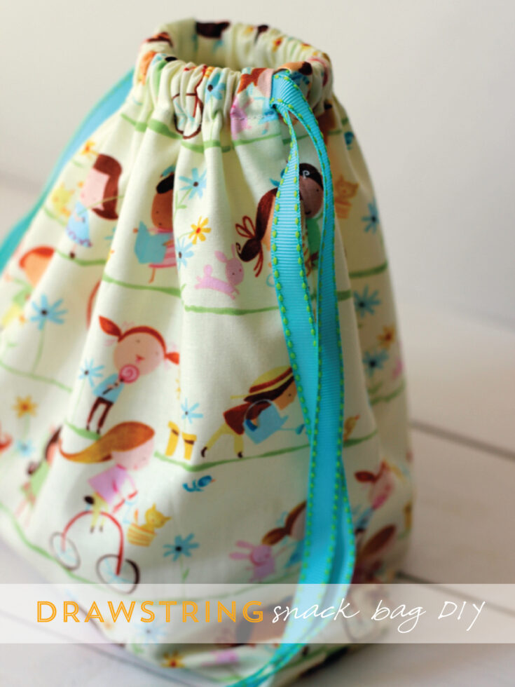 DIY Project - Drawstring Snack Bag