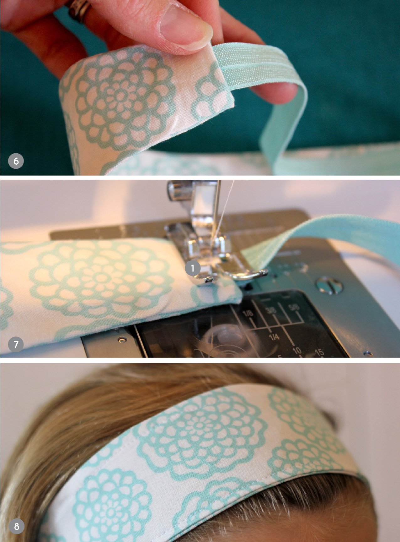 DIY Fabric Headband Tutorial - Handmade Gift Series