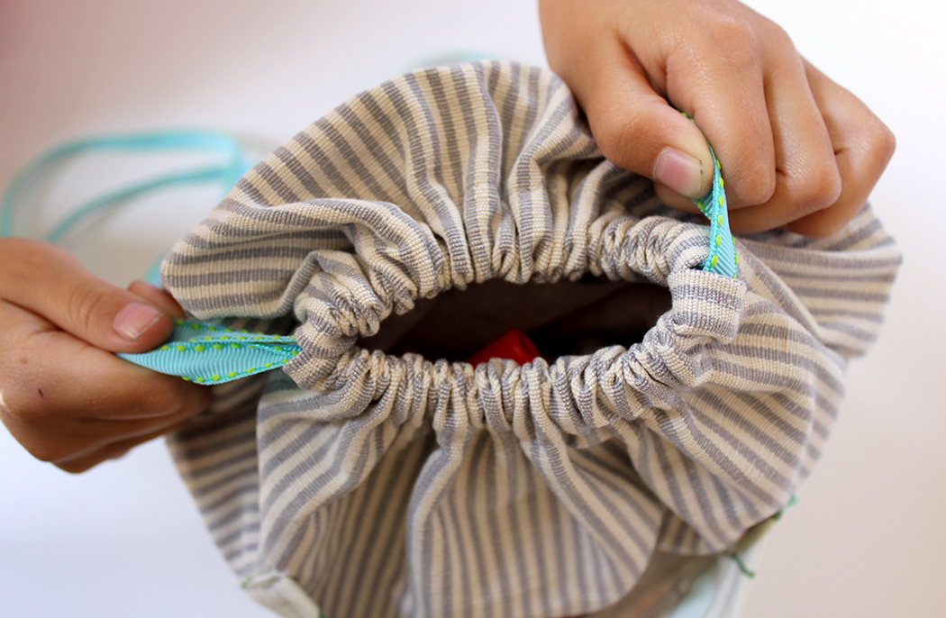 DIY Drawstring Backpack