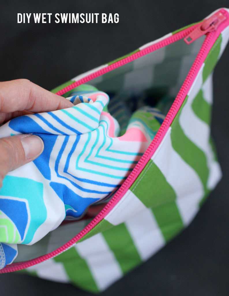 DIY Wet Swimsuit Bag