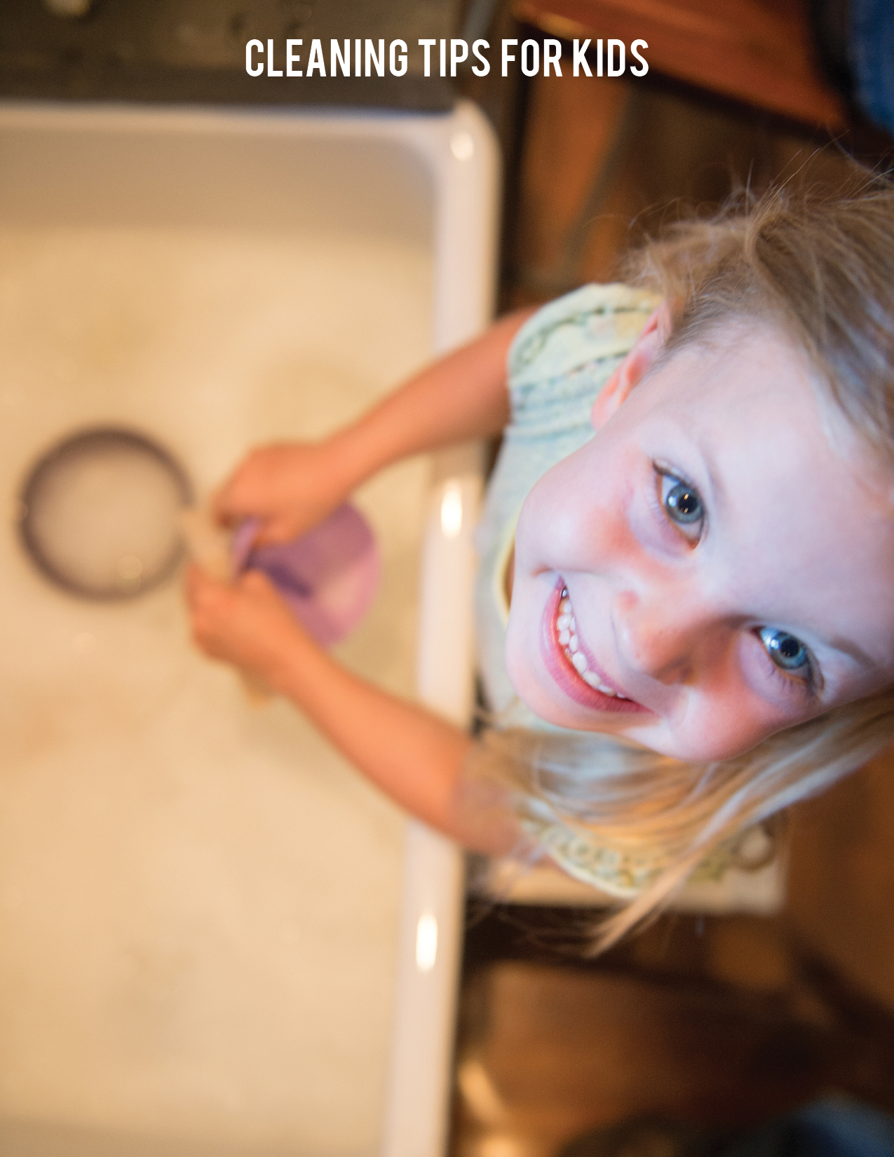 Cleaning Tips for Kids + Chore Chart Printable