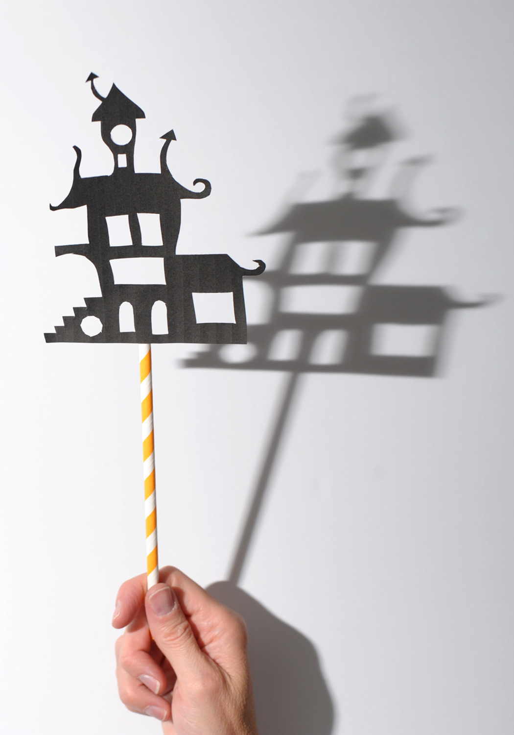 Halloween Shadow Puppets with Free Printable
