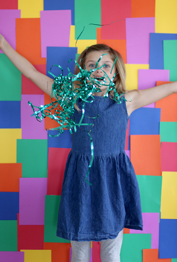 DIY Rainbow Photo Booth Backdrop