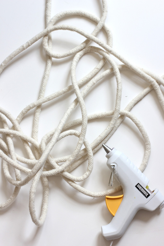 DIY No-Sew Rope Coil Basket