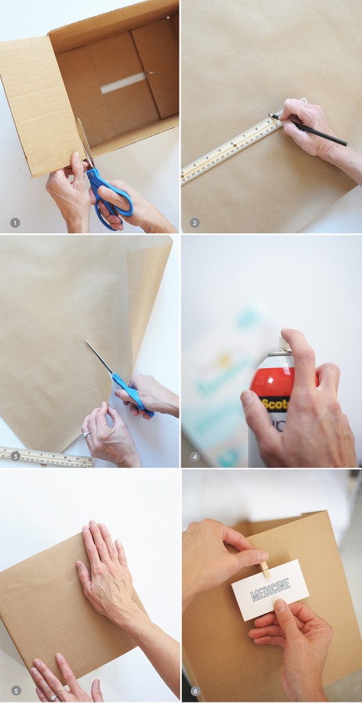 DIY Upcycled Storage Boxes