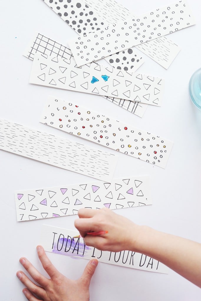 DIY Birthday Countdown Paper Chain Printable - Alice and Lois