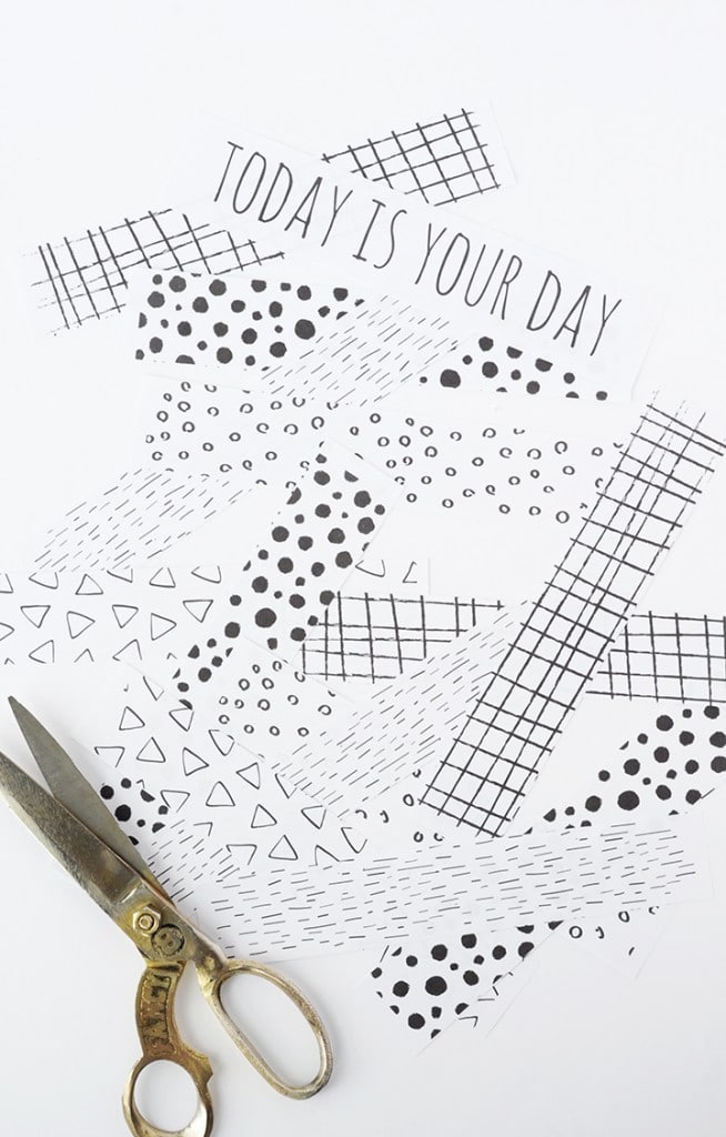 DIY Birthday Countdown Paper Chain Printable - Alice and Lois