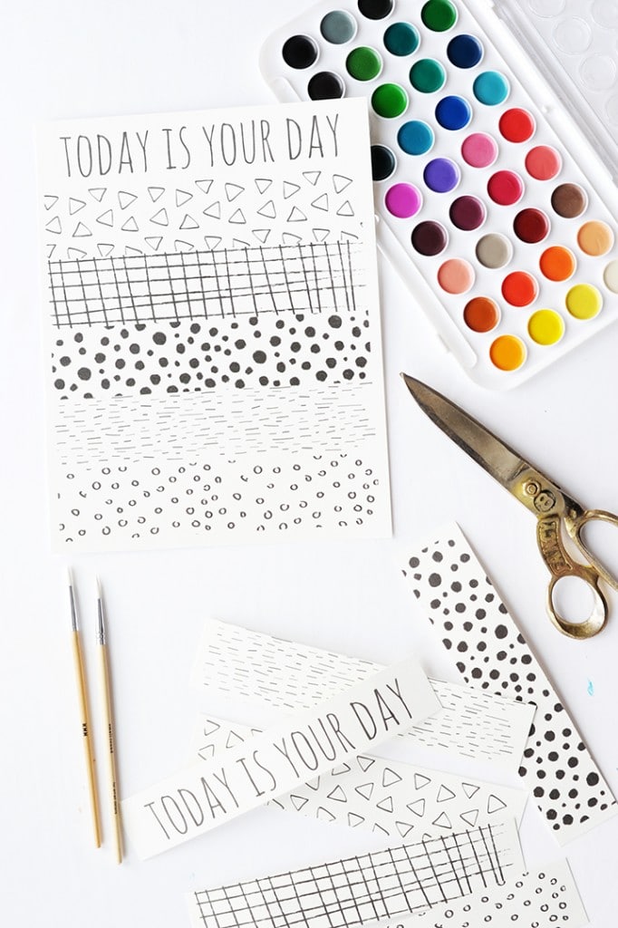 DIY Birthday Countdown Paper Chain Printable - Alice and Lois