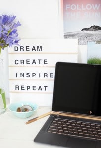 DIY Modern Message Board - Alice and Lois