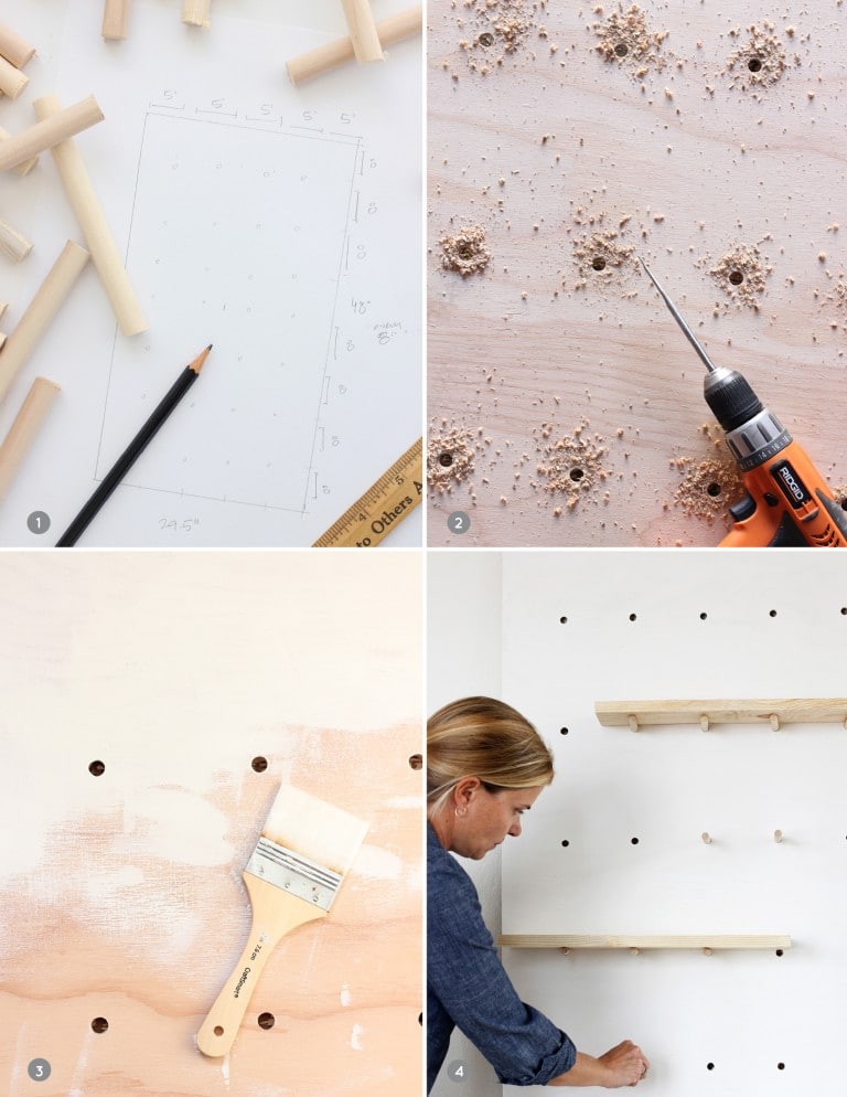 DIY Modern Pegboard - Alice and Lois