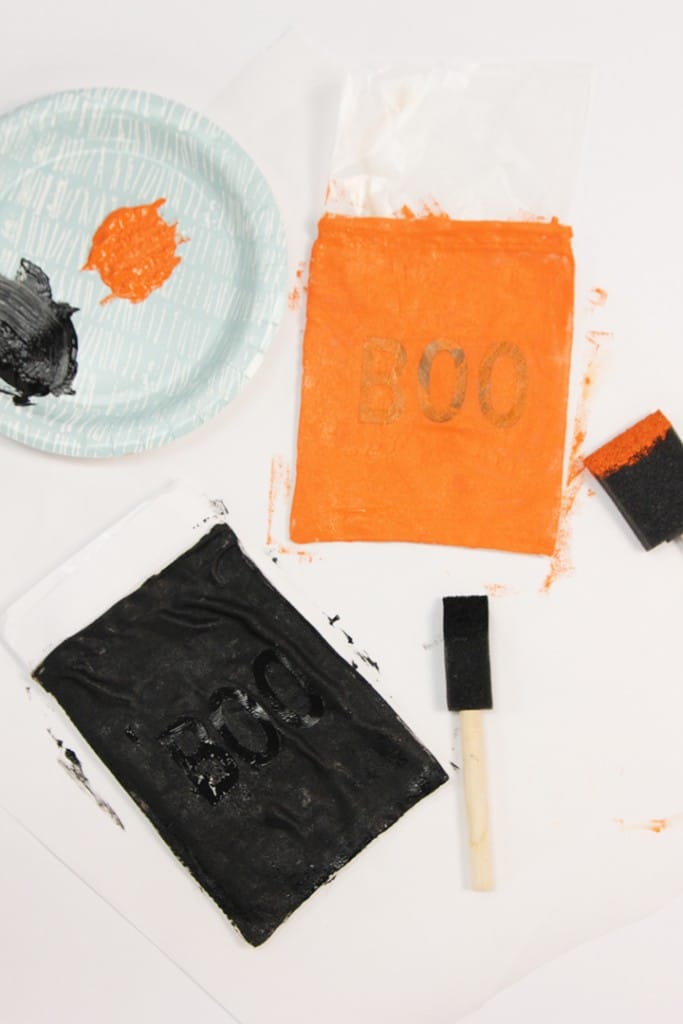 DIY Halloween Boo Treat Bags - Alice and Lois