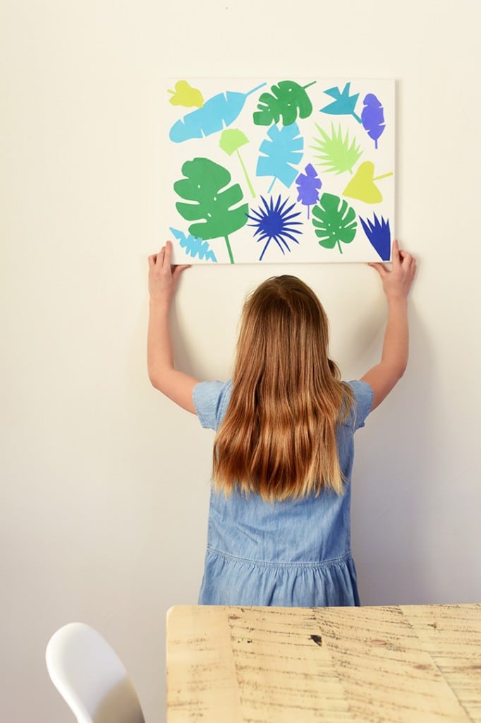 DIY Collaborative Wall Art - Alice and Lois