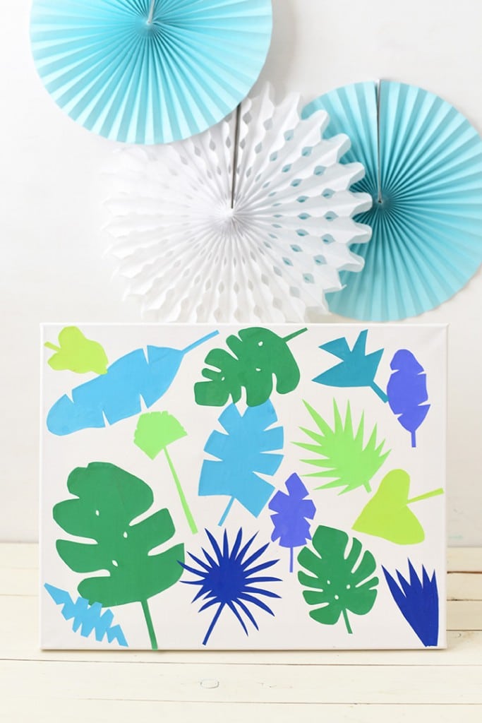 DIY Collaborative Wall Art - Alice and Lois