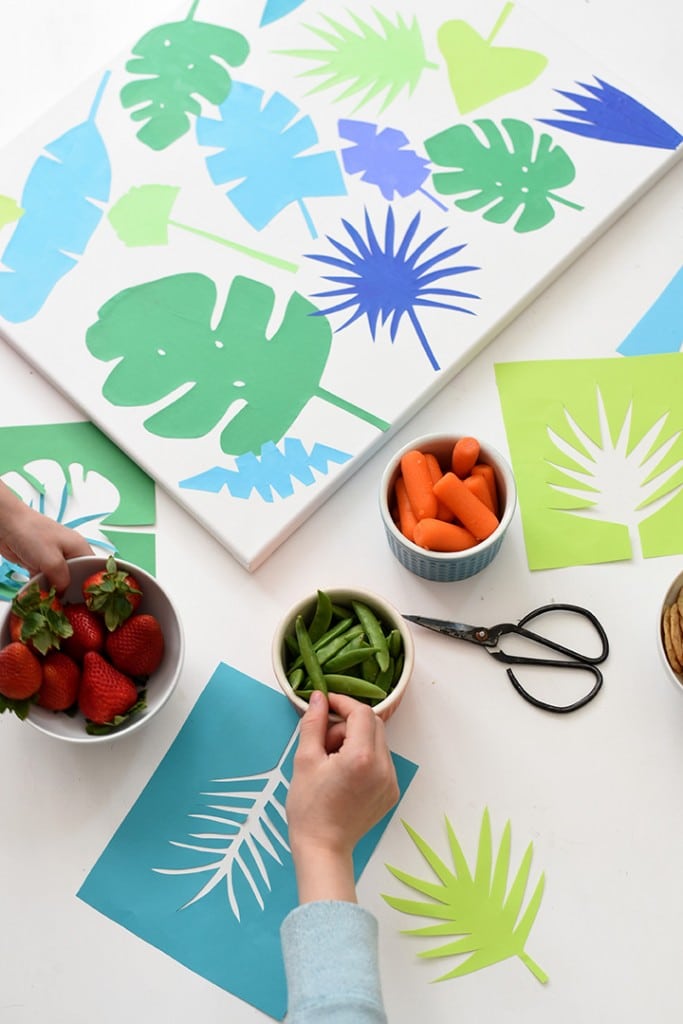 DIY Collaborative Wall Art - Alice and Lois