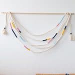 DIY Wrapped Rope Wall Hanging - Alice and Lois