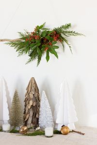 DIY Christmas Table Wreath - Alice and Lois