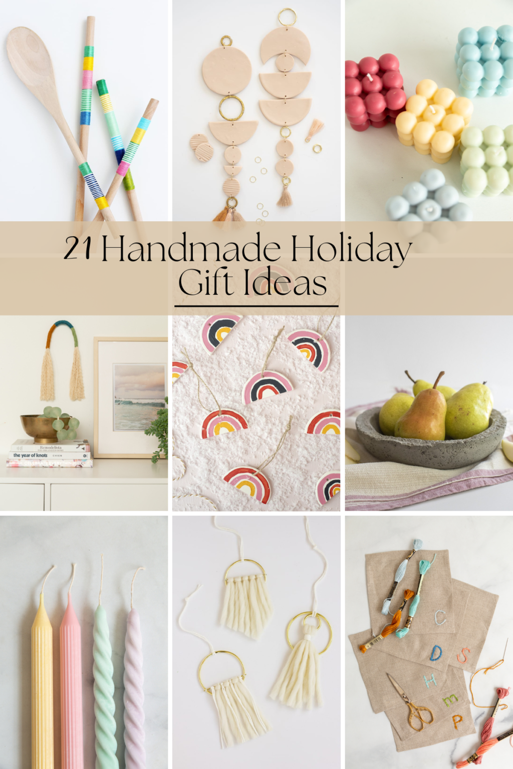 21 Handmade Holiday Gift Ideas - Alice and Lois